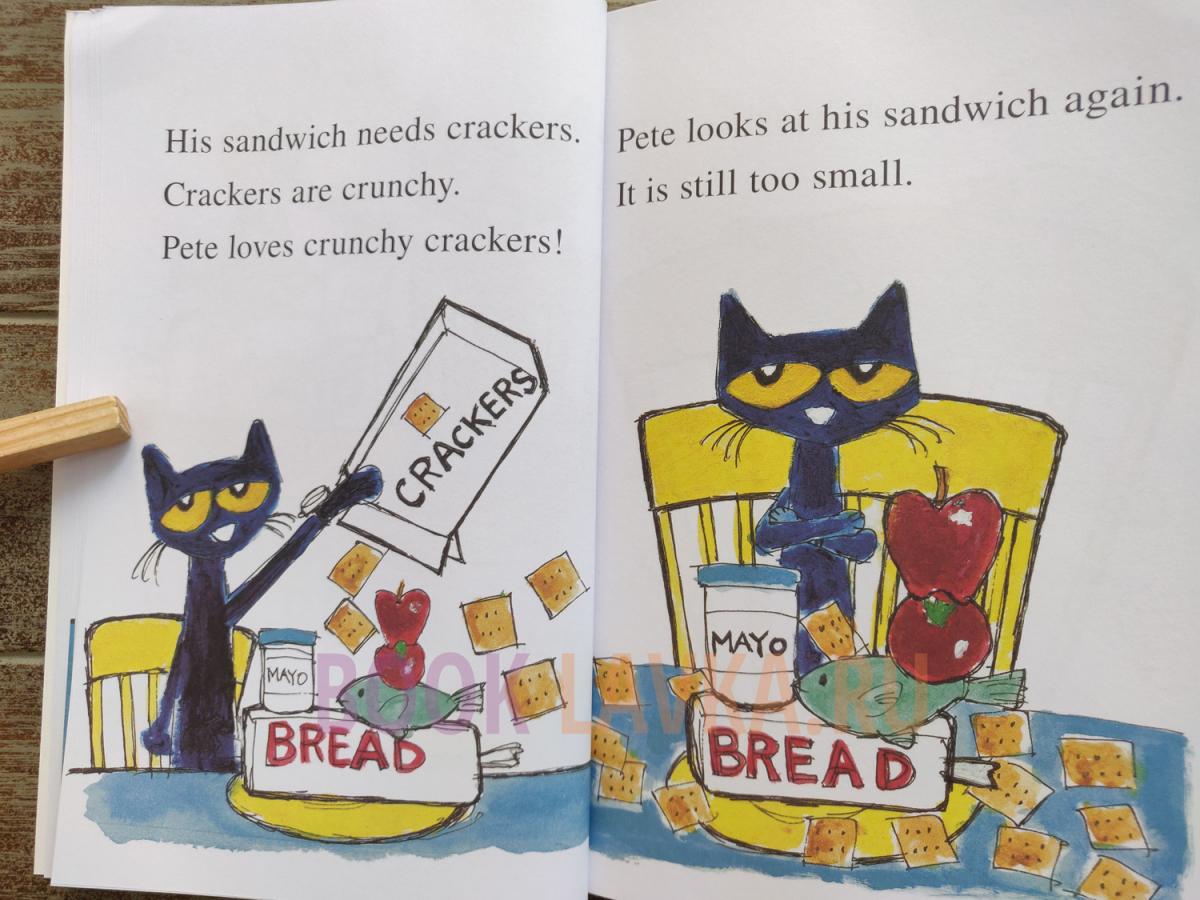 Pete the Cat Pete's Big Lunch по самой низкой цене в Казахстане в ...
